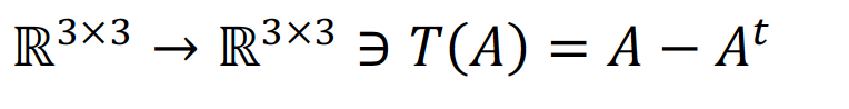 Solved Given the linear transformations below, find their | Chegg.com