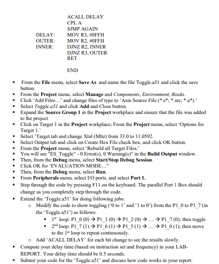 Solved PART 5: Do the PART 4 using the Assembler From the | Chegg.com