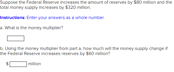 Solved Suppose the Federal Reserve increases the amount of | Chegg.com