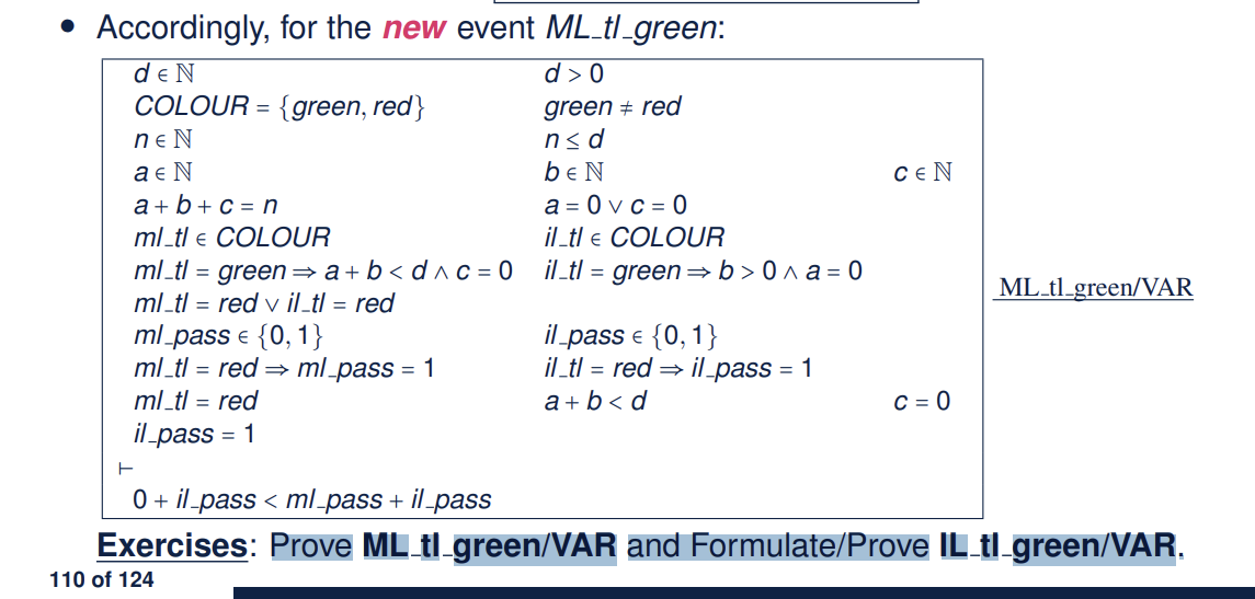 Solved Exercises: Prove ML_tl_green/VAR and Formulate/Prove | Chegg.com