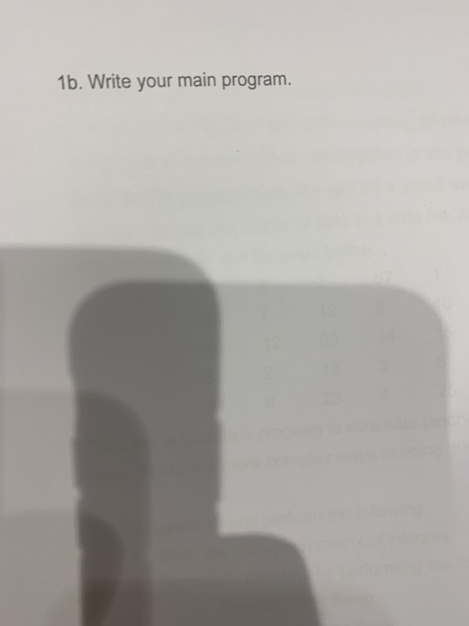 Solved 1.(parts a -b) Write your own program to allow users | Chegg.com