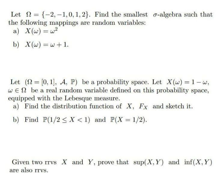 Solved = Let N = {-2,-1,0, 1, 2}. Find the smallest | Chegg.com