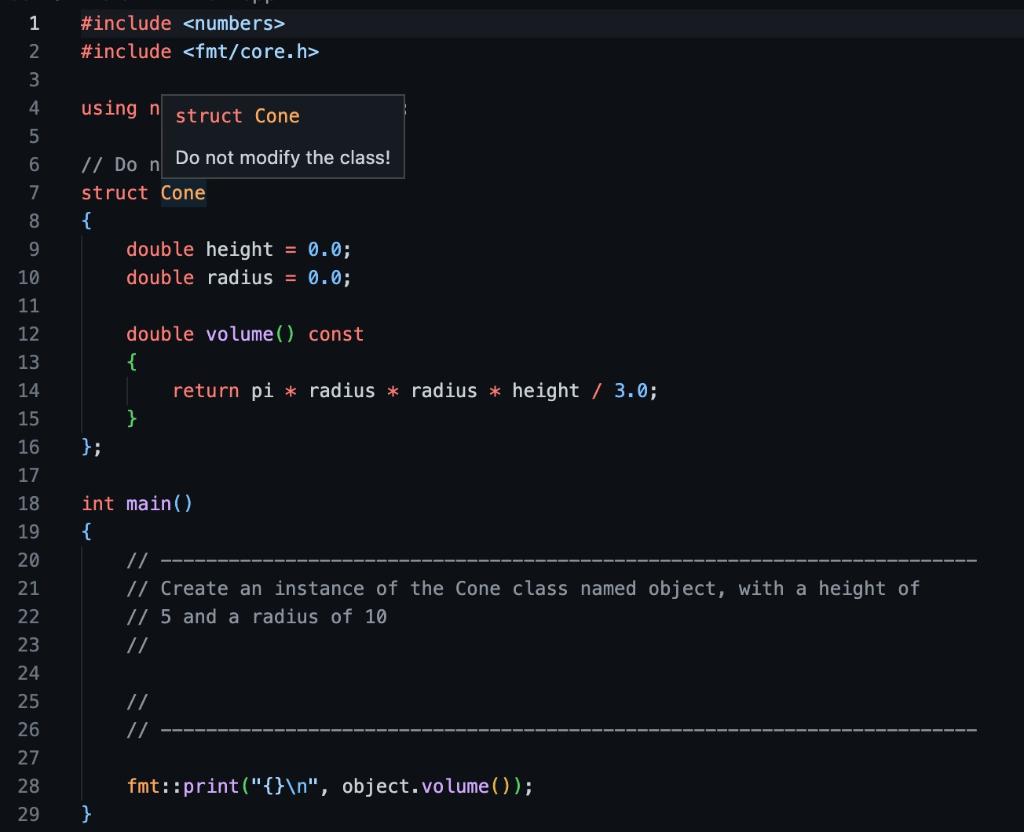 Solved In C++ fill in the code for all three parts. This is | Chegg.com