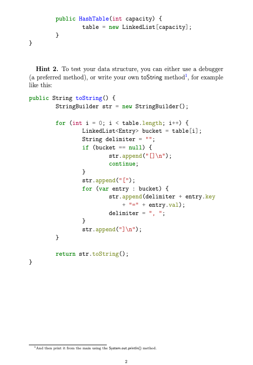 Solved Problem Build A Hash Table For Storing Strings From 