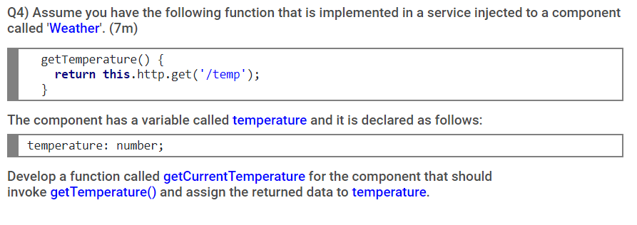 Solved Q4) Assume you have the following function that is | Chegg.com