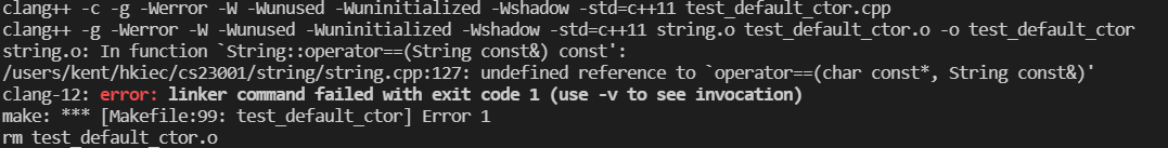 Solved My code keeps getting a linking error when compiling. | Chegg.com