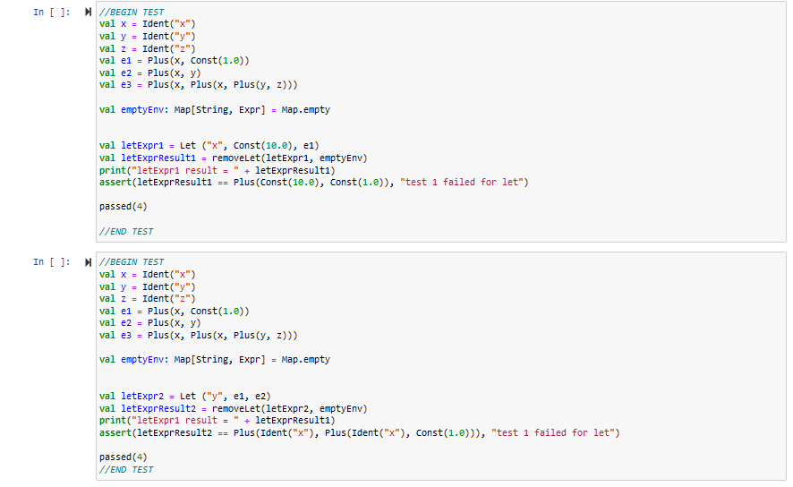 Solved removeLetBindings ( Const (f),σ)= Const (f) (const) | Chegg.com