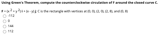 Solved Using Green's Theorem, compute the counterclockwise | Chegg.com