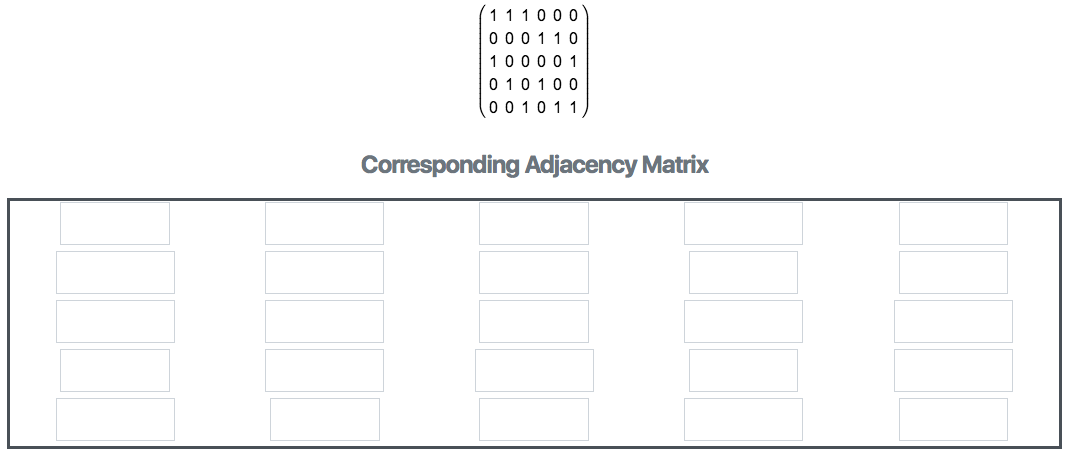 Solved For each exercise below, assume that the rows of each | Chegg.com