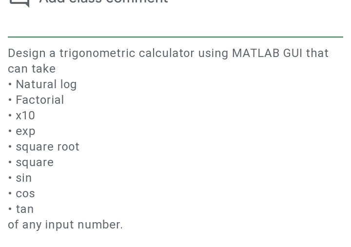 Solved ILUUIIIIIII Design a trigonometric calculator using | Chegg.com