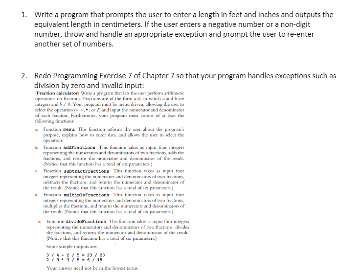 Solved 1. Write a program that prompts the user to enter a | Chegg.com