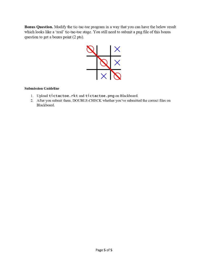 Solved Tic-Tac-Toe Stage * This homework is a programming | Chegg.com