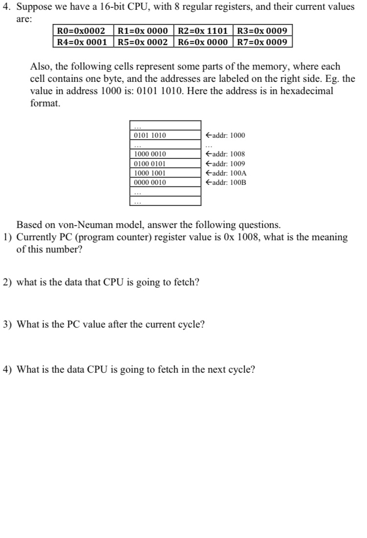 Solved Assign 6 1. Using 256 Byte RAM chips to provide | Chegg.com