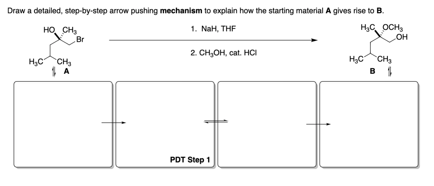 Solved Draw a detailed, step-by-step arrow pushing mechanism | Chegg.com