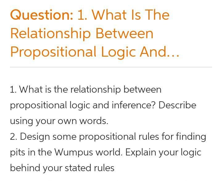 Solved Question: 1. What Is The Relationship Between | Chegg.com
