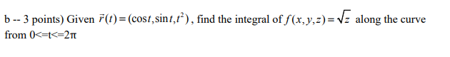 Solved a −2 points) Given the ellipse a2x2+b2y2=1, which is | Chegg.com