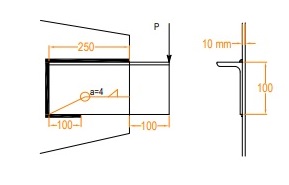 Solved Very Urgent: The L100*80 profile given in the figure | Chegg.com