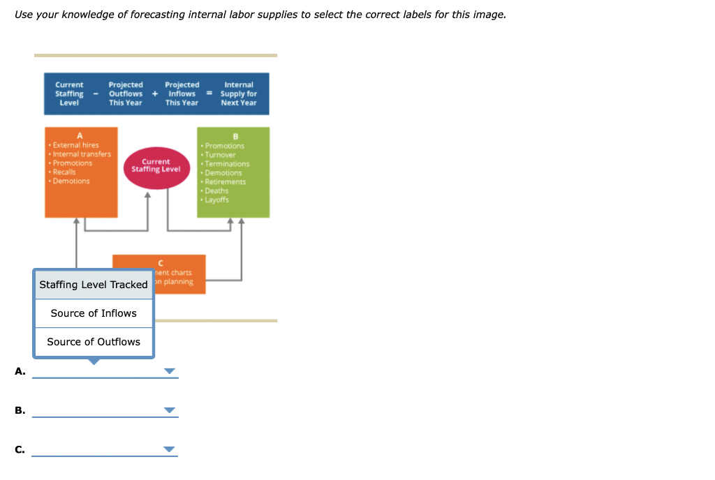 Solved Use your knowledge of forecasting internal labor | Chegg.com
