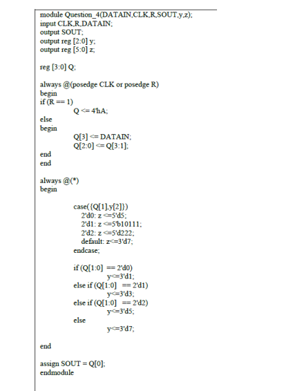 Draw the output IN THE FIRST PAGE NEAR BLUE | Chegg.com