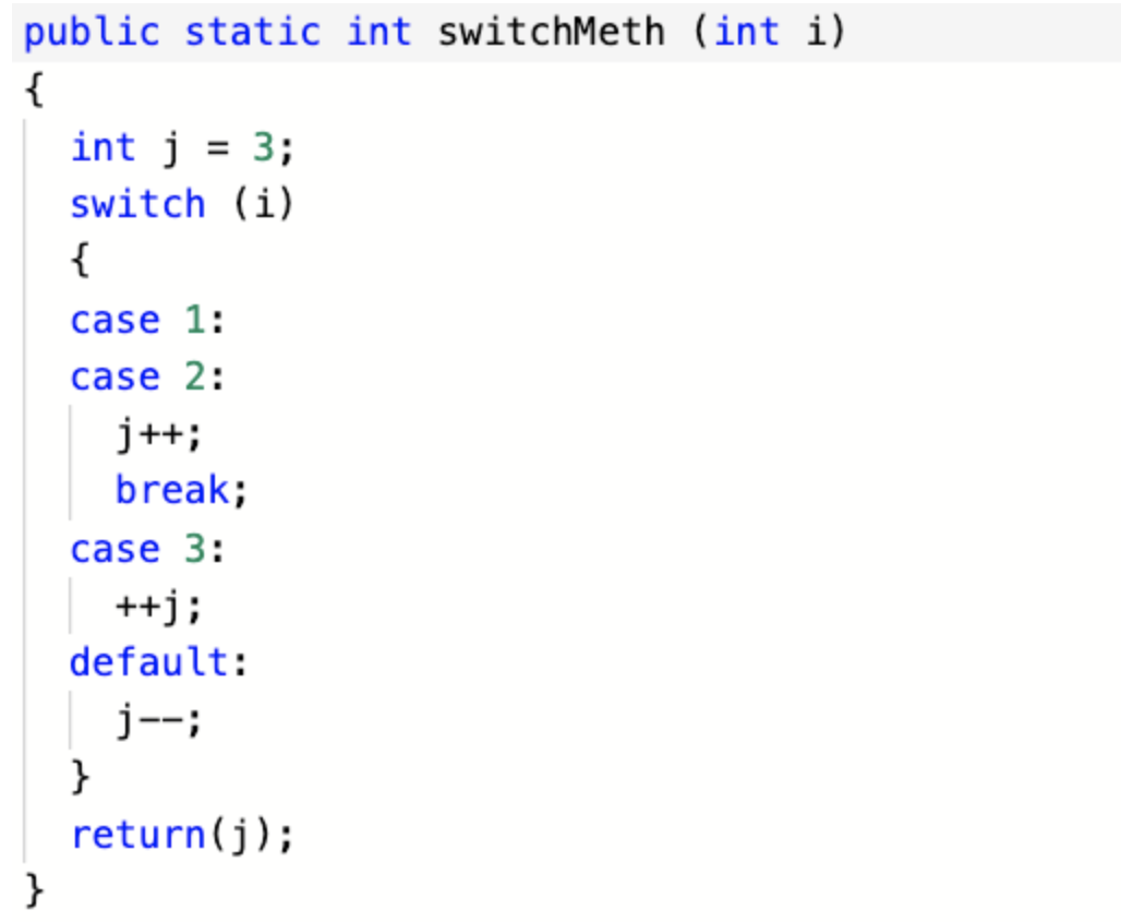 Solved What is output by the following | Chegg.com