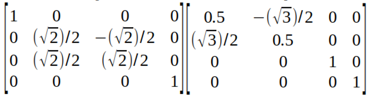 Solved Here we have a series of model transformations being | Chegg.com