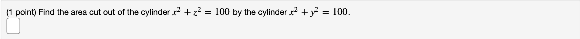Solved (1 point) If a parametric surface given by ri(u, v) = | Chegg.com