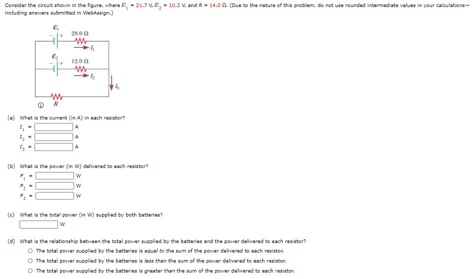 Solved Consider the circuit shown in the figure, where &, = | Chegg.com