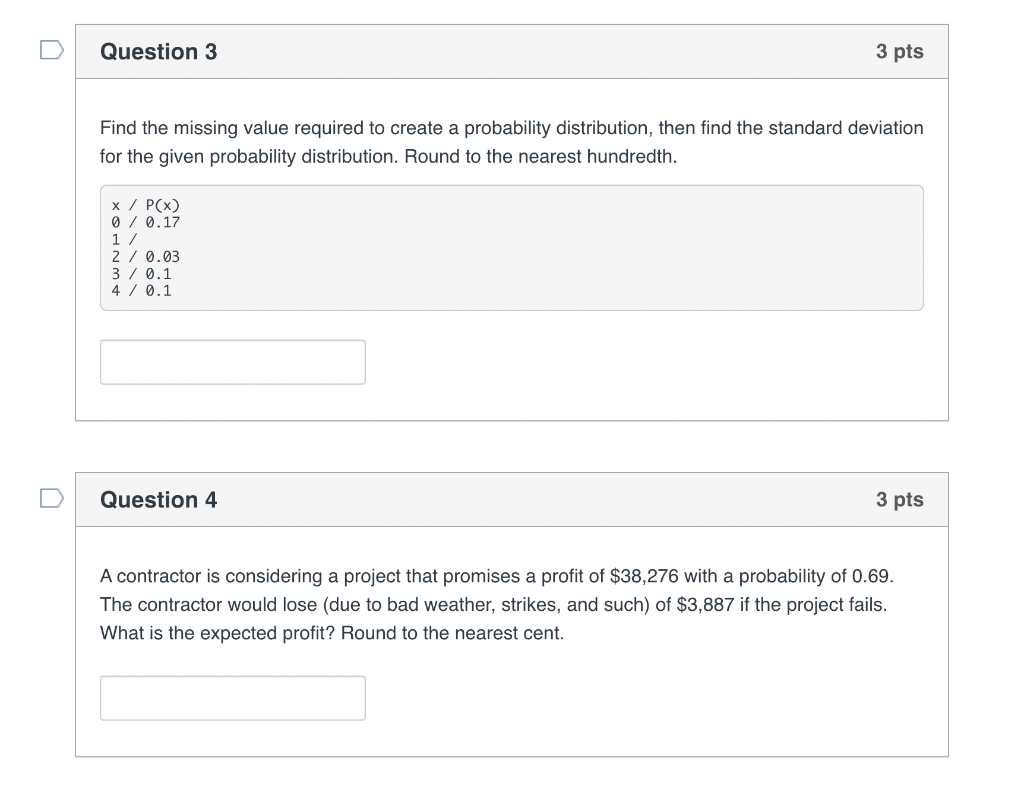 Solved Find the missing value required to create a | Chegg.com