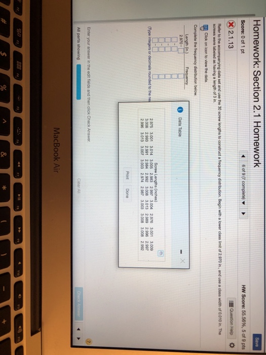 Solved Homework Section 2 1 Homework Score 0 Of 1 Pt Hw