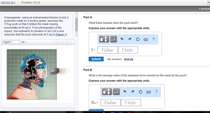 Solved A bioengineer, using an instrumented dummy to test a | Chegg.com