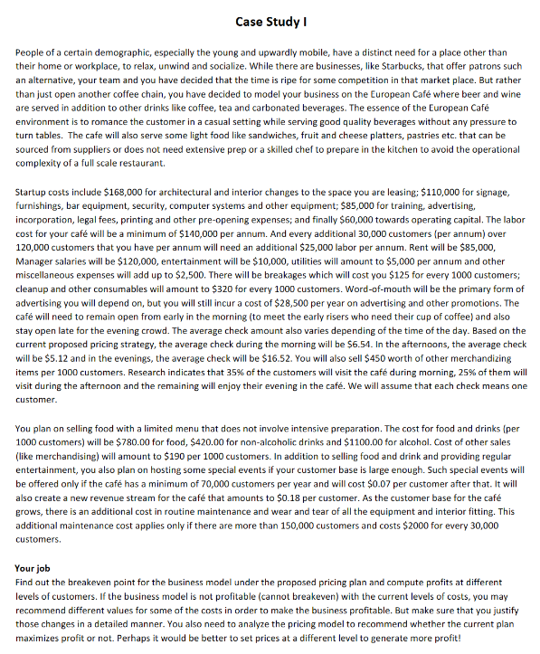 Case Study I People of a certain demographic, | Chegg.com