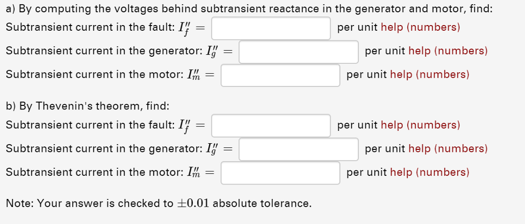 Solved 1 point) A generator is connected through a | Chegg.com