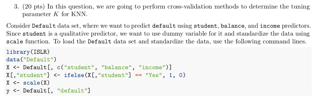 3. (20 pts) In this question, we are going to perform | Chegg.com