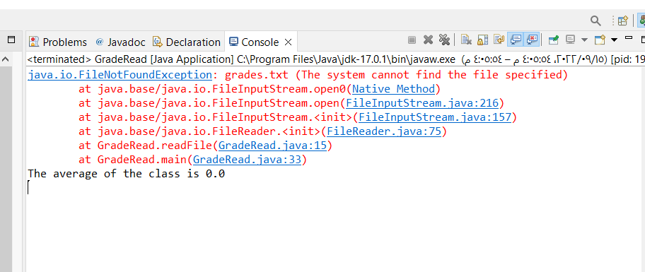 Solved Thanks a lot...the java code in eclipse is correct | Chegg.com