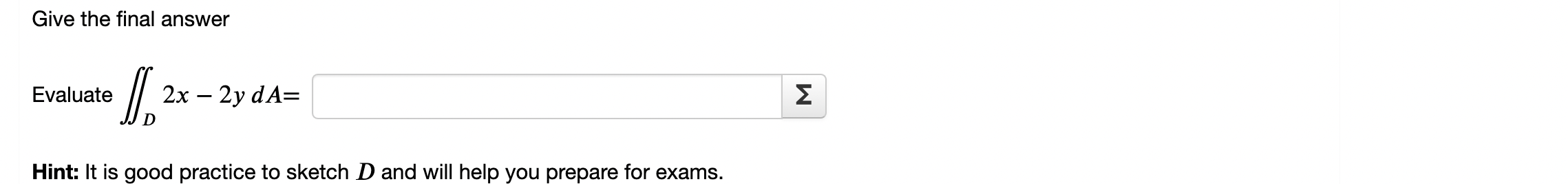 Solved Hw22-double-integrals-over-general-regions: Problem | Chegg.com