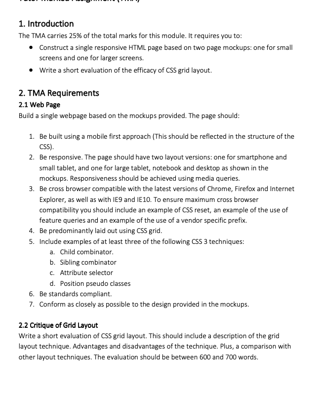 Solved VERY SIMPLE WEB PAGE WITH HTML AND CSS.Be built using | Chegg.com