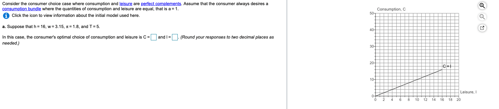 Consider the consumer choice case where consumption | Chegg.com