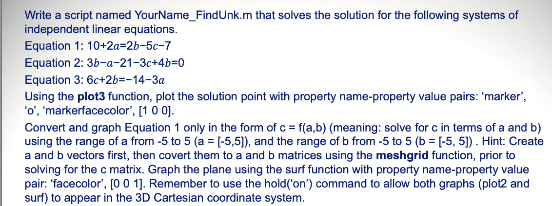 Solved Write A Script Named Your Name Findunkm That Solves 0752