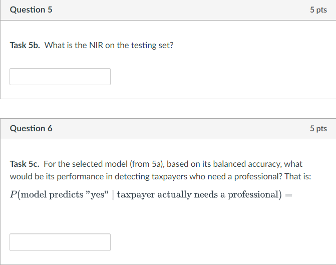 Solved Data - Use the file Tax Prep.csv ↓ provided - the | Chegg.com