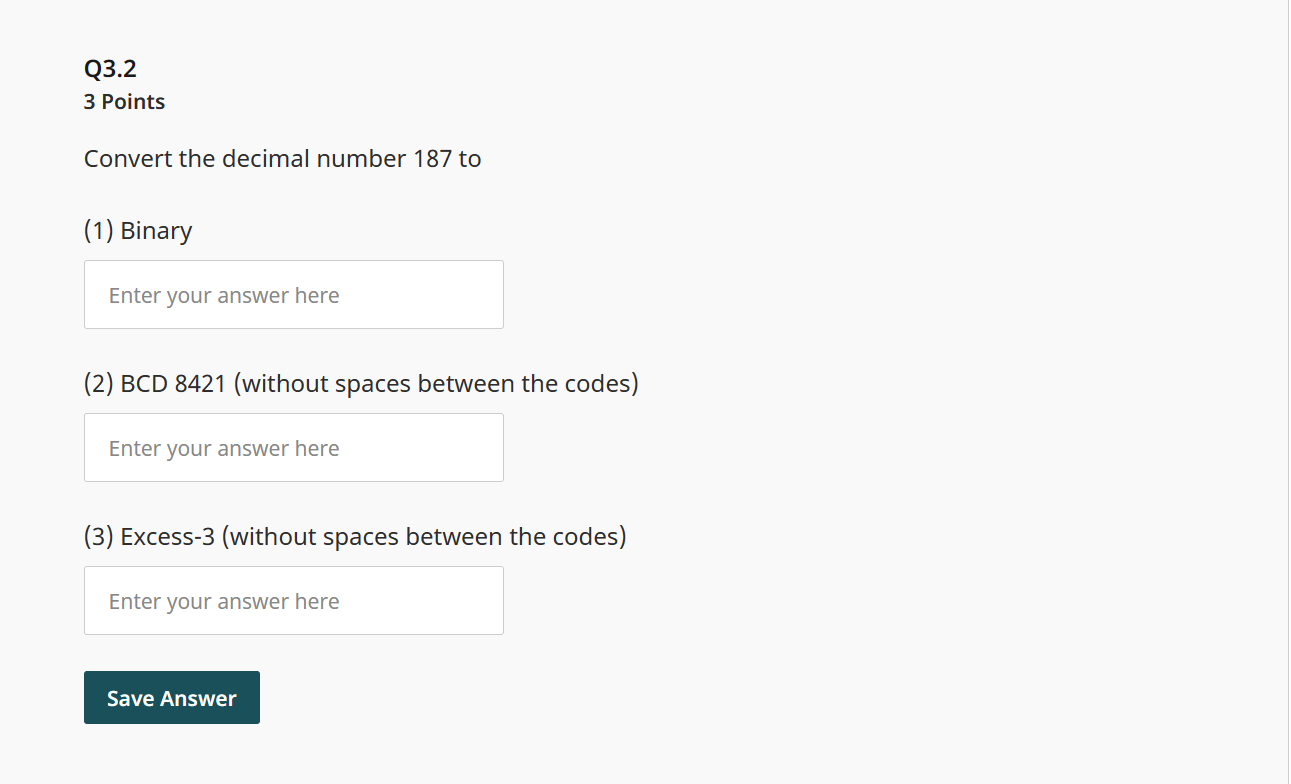 Solved 4 Points Read About Ascii Standard And Answer The 