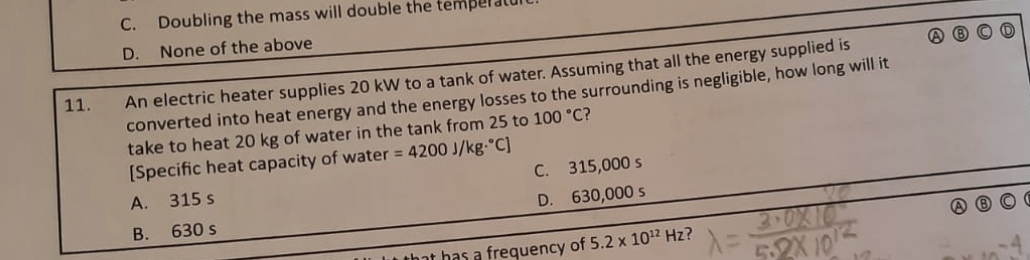 Solved 16. Tungsten has a specific heat capacity of 134 | Chegg.com