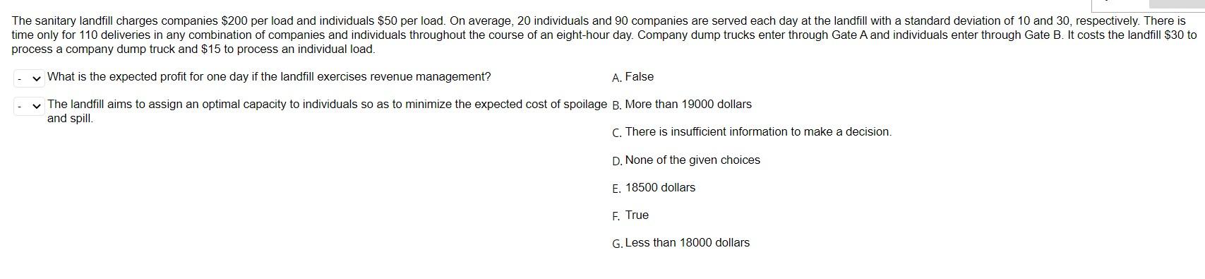 Solved process a company dump truck and $15 to process an | Chegg.com