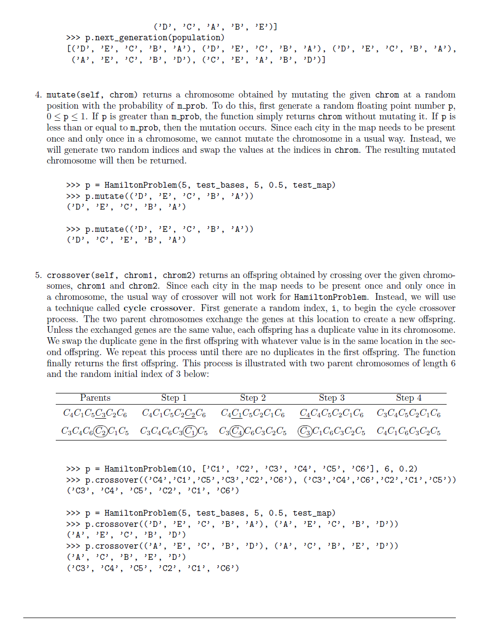 Hamilton Circuit Problem Implement the class | Chegg.com