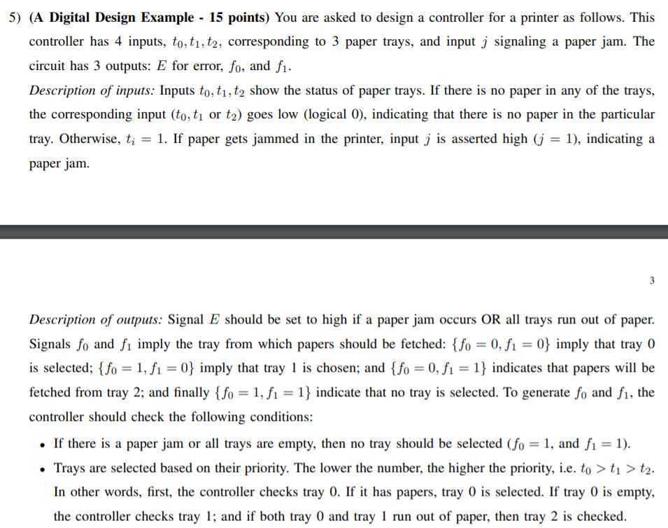 Solved Question a) Derive the truth table of this 4-input | Chegg.com