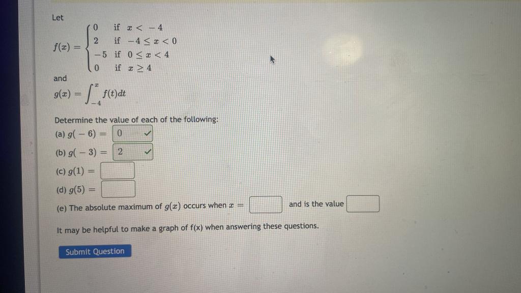 Solved Let f(x)=⎩⎨⎧02−50 if x