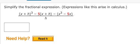 Solved Simplify the fractional expression. (Expressions like | Chegg.com