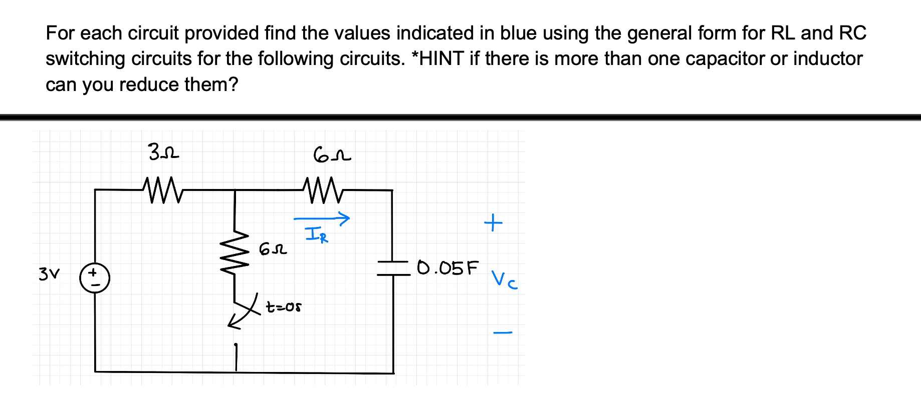 Solved For each circuit provided find the values indicated | Chegg.com