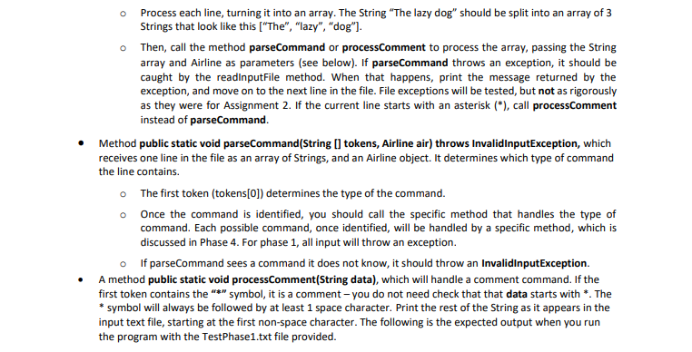 Solved It's a java program. Please don't copy-paste the | Chegg.com