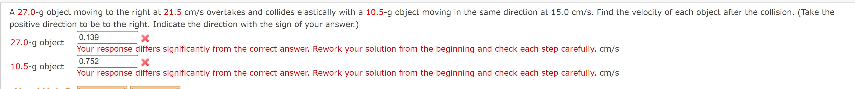 Solved positive direction to be to the right. Indicate the | Chegg.com