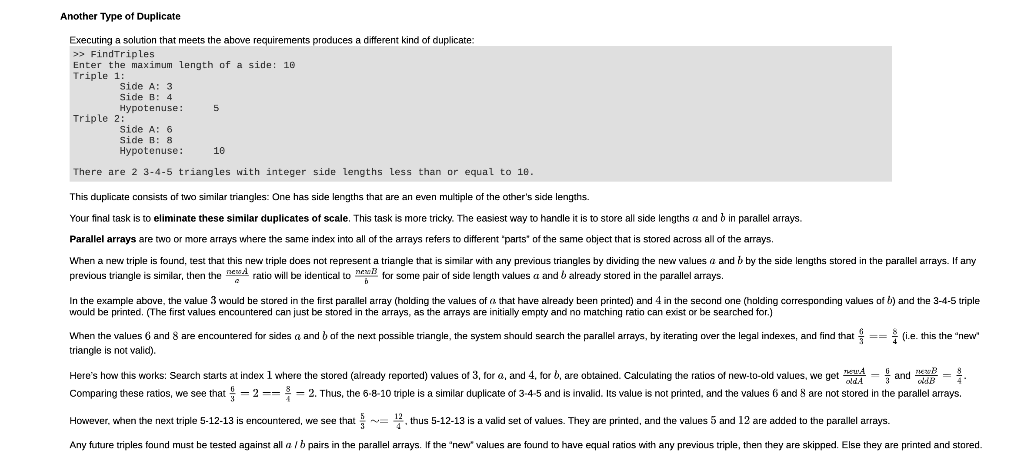 Solved triangle. short sides is an integer. Three positive | Chegg.com